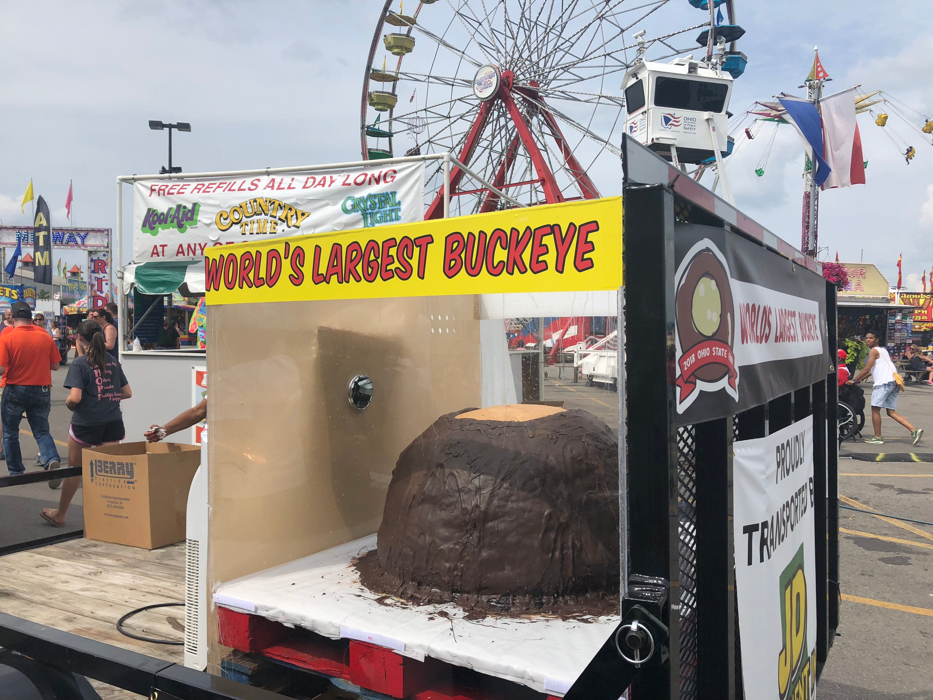 World's Largest Buckeye at the Ohio State Fair! – Marsha's Homemade ...