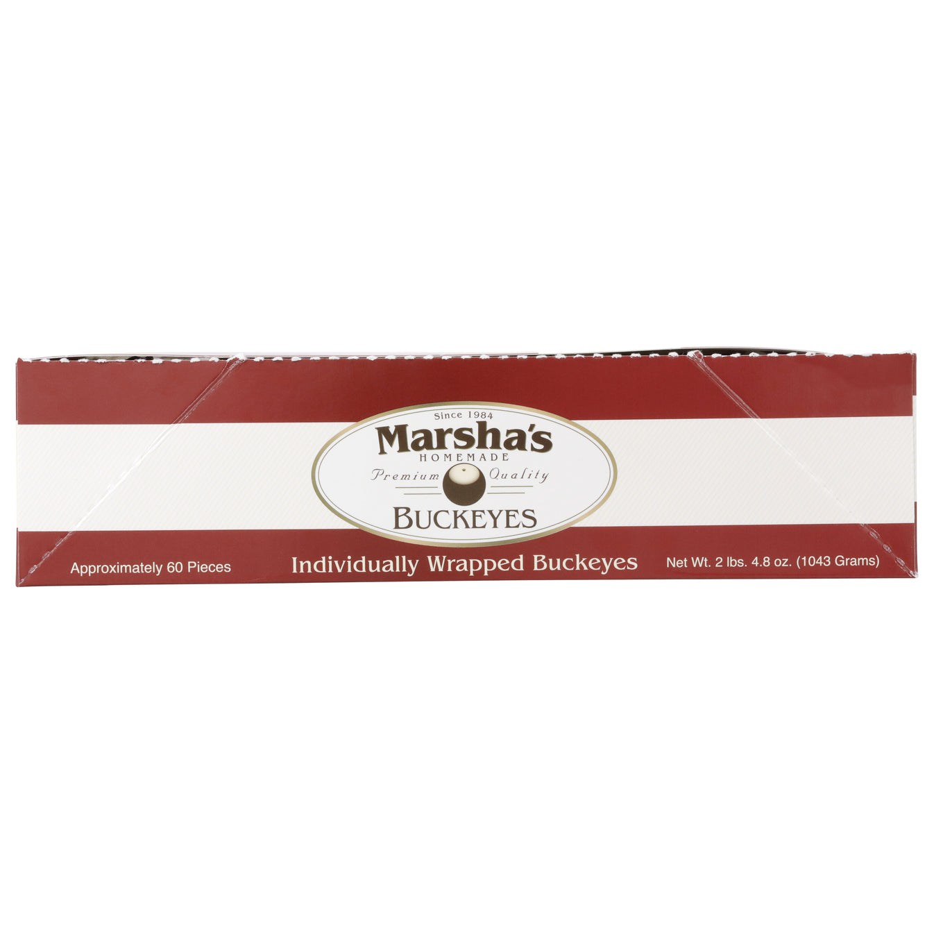 60, Individually Wrapped Homemade Candy Buckeyes – Marsha's Homemade ...
