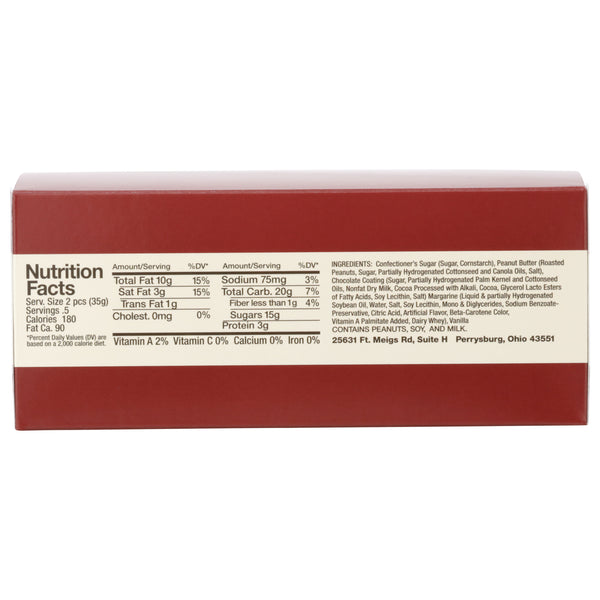 60, Individually Wrapped Homemade Candy Buckeyes – Marsha's Homemade ...